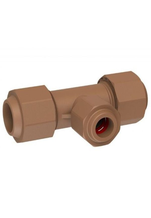 UNI-TWIST RED TEE 22MMX22MMX15MM | E2